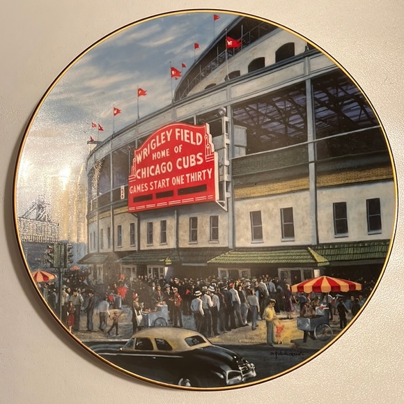 Other | Wrigley Field Plate | Poshmark